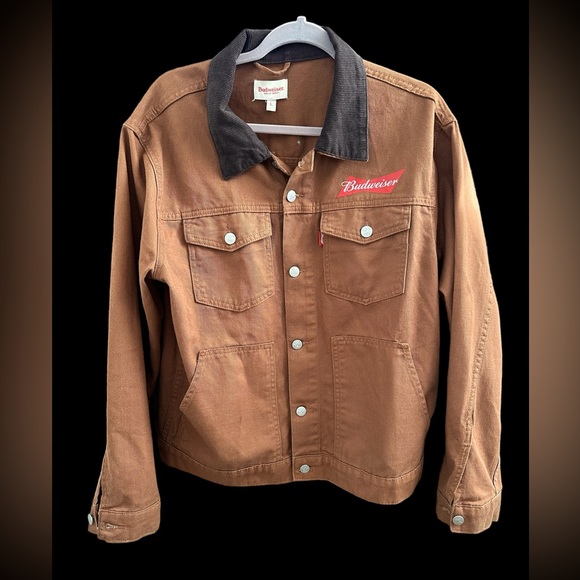 Budweiser | Jackets & Coats | Budweiser Trucker Jean Jacketfrom The ...